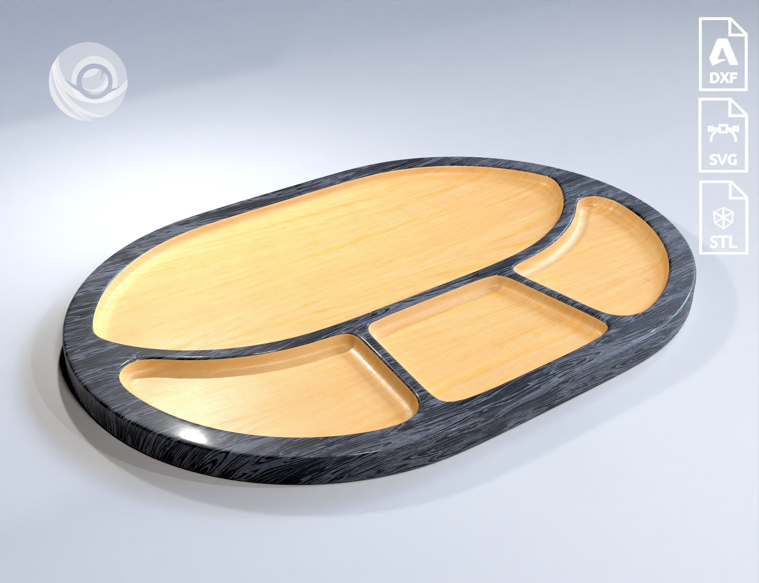 Large Wooden Tray Files for Cnc Router Instant Download - Etsy