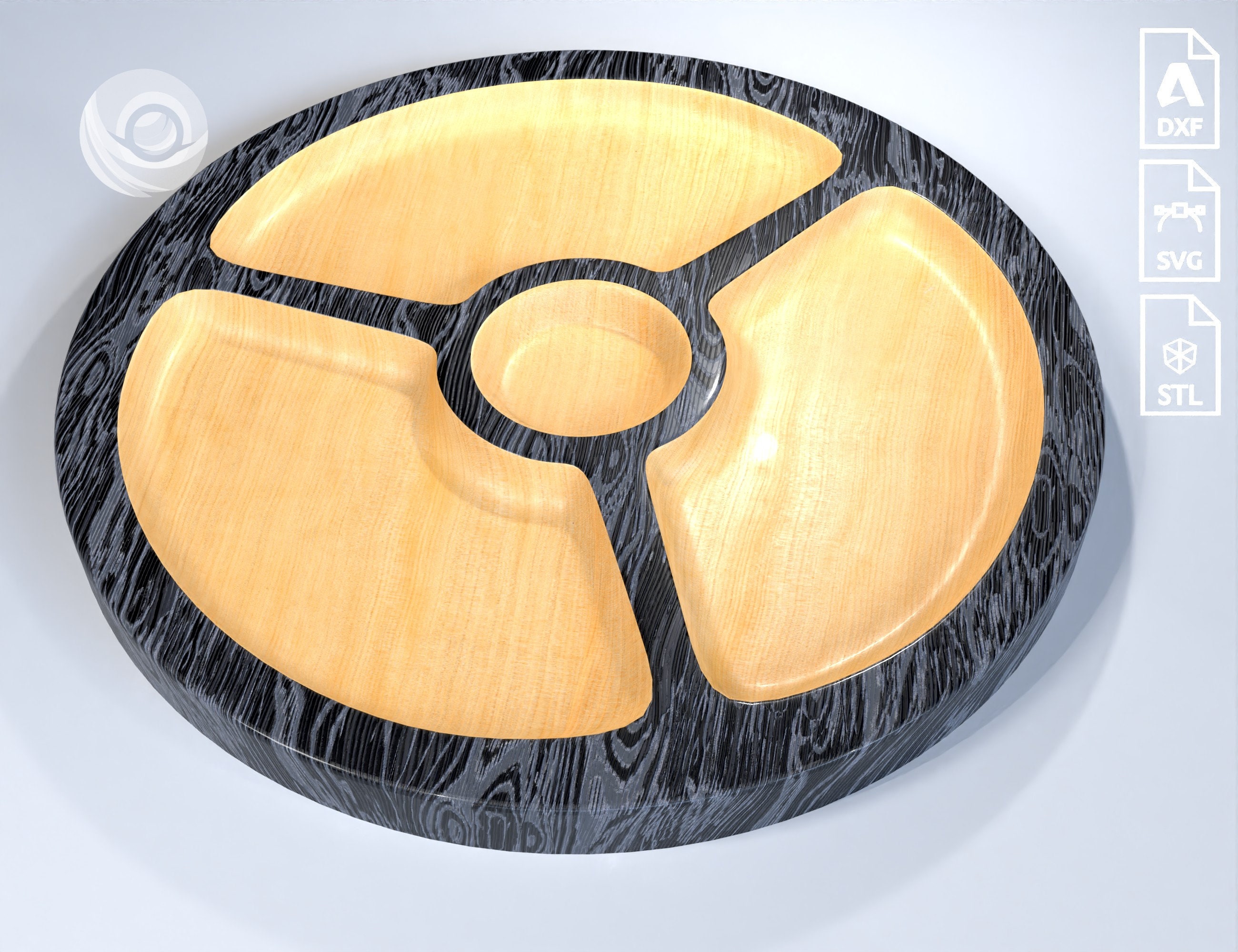 Set of Custom Rolling Tray Cnc Router Files, STL 3d Print Files, Router ...