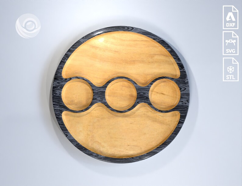 Round Combination Plate Files for Cnc Router Instant Download - Etsy