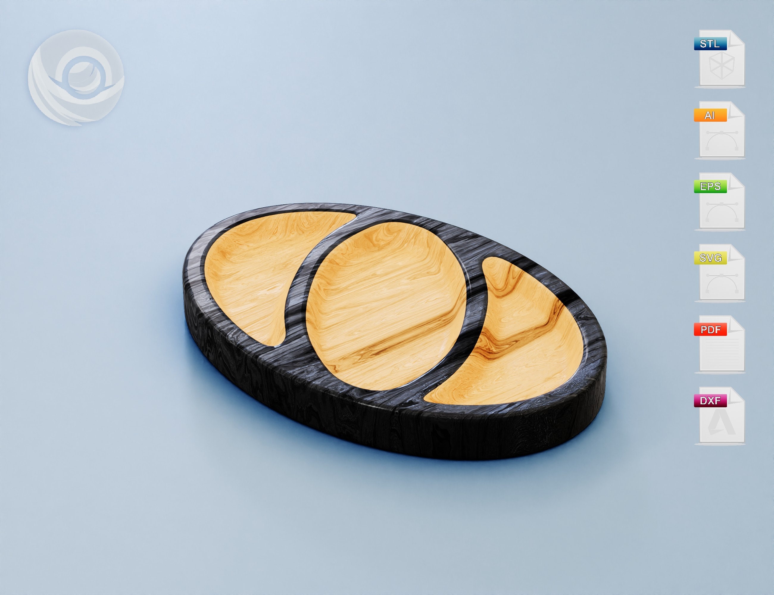 Combination Plate Files for Cnc Router, Instant Download STL, DXF, SVG ...