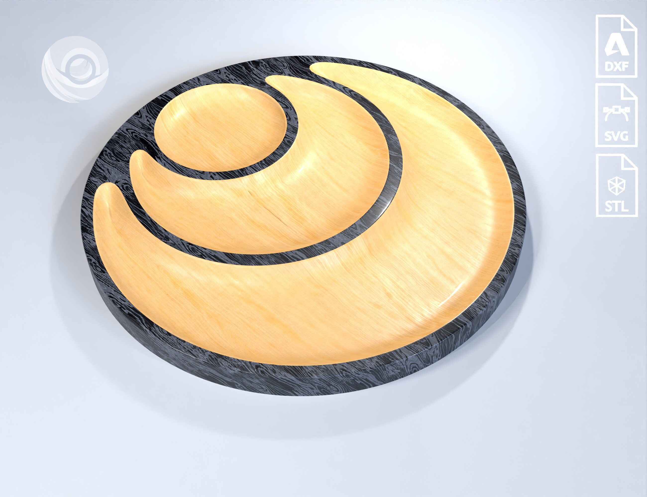 Wooden Tray Cnc Router Files Large Serving Tray Breakfast - Etsy