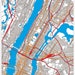 New York City NY Multylayer Map SVG, PDF, Eps, Ai Dxf Files for Laser ...
