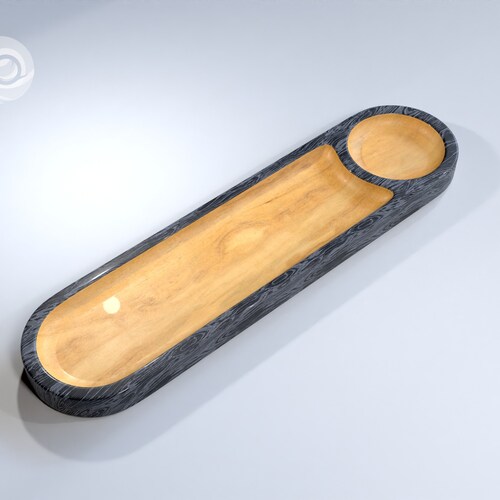 Long Dessert Appetizer Plate Salad Plate for Fruit Cookie - Etsy