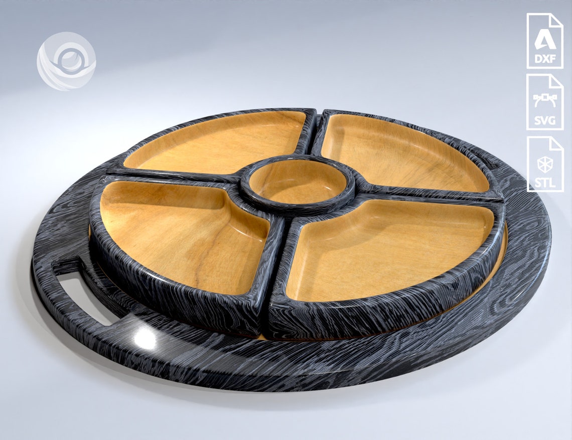 Set of Custom Rolling Tray Cnc Router Files, STL 3d Print Files, Router ...