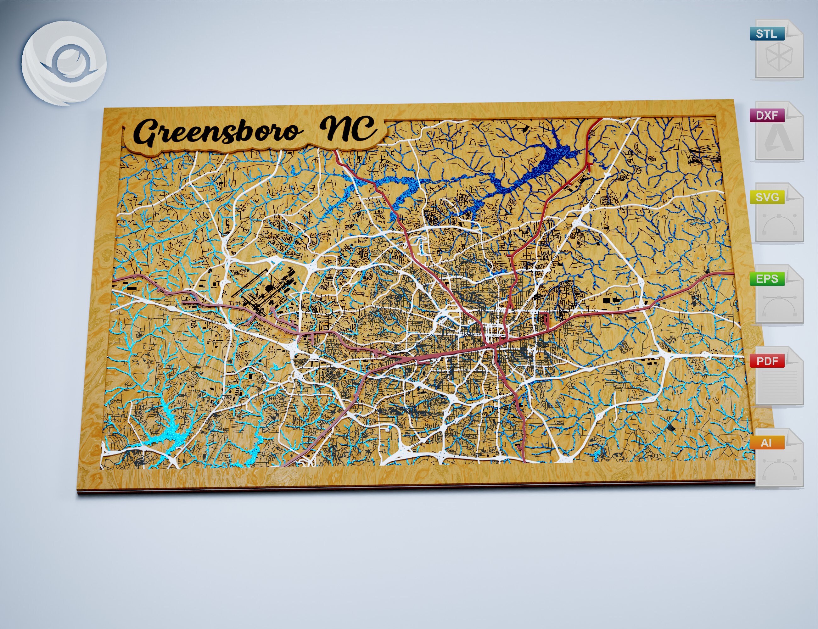 DIY Drawing Custom City Road Maps Gift for Him Home Decor Wall Art ...