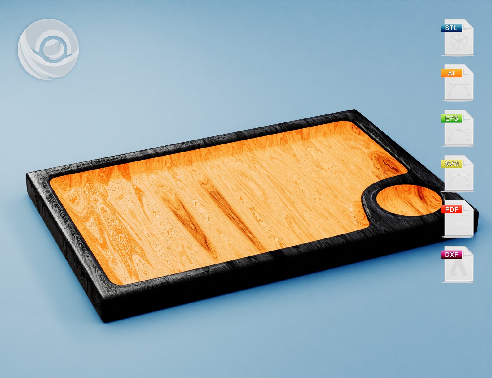 STL, DXF, SVG Files Combination Plate for Cnc Router, Instant Download ...