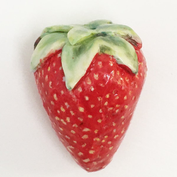 Porcelain Strawberry - Etsy