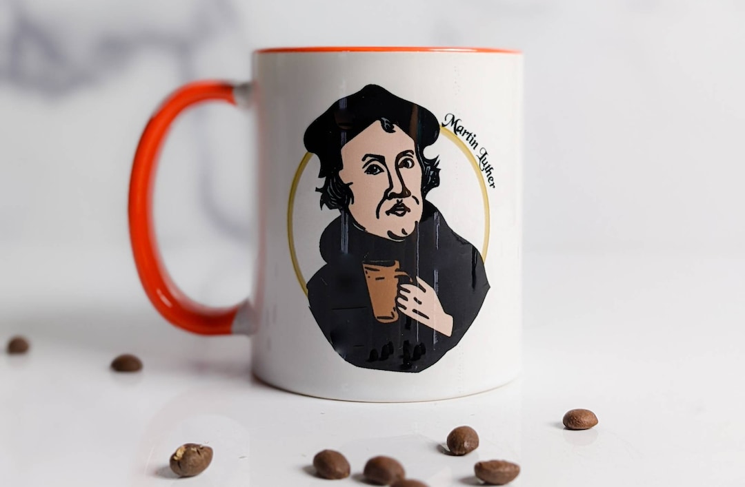 The Martin Luther Mug - Nailed It - Etsy