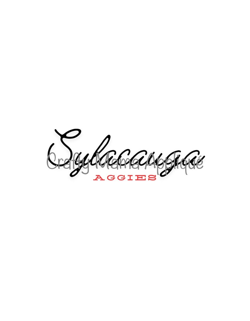 Sylacauga Aggies . Svg, Digital Download. Vinyl Cutting Files. - Etsy
