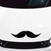 Mustache Decal | Mustache Sticker | Static Cling Decal by Decaltheory ...