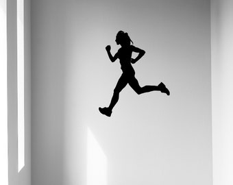 Runner Wall Decal | Etsy