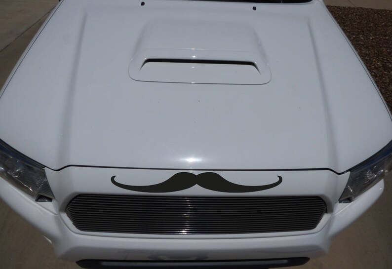 Mustache Decal | Mustache Sticker | Static Cling Decal by Decaltheory ...