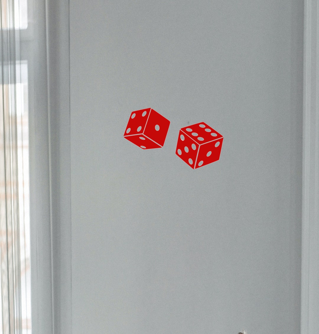 Dice Decal | Dice Sticker by Decaltheory on Etsy - Etsy