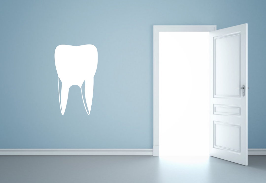 Giant Tooth Decal Sticker by Decaltheory on Etsy - Etsy