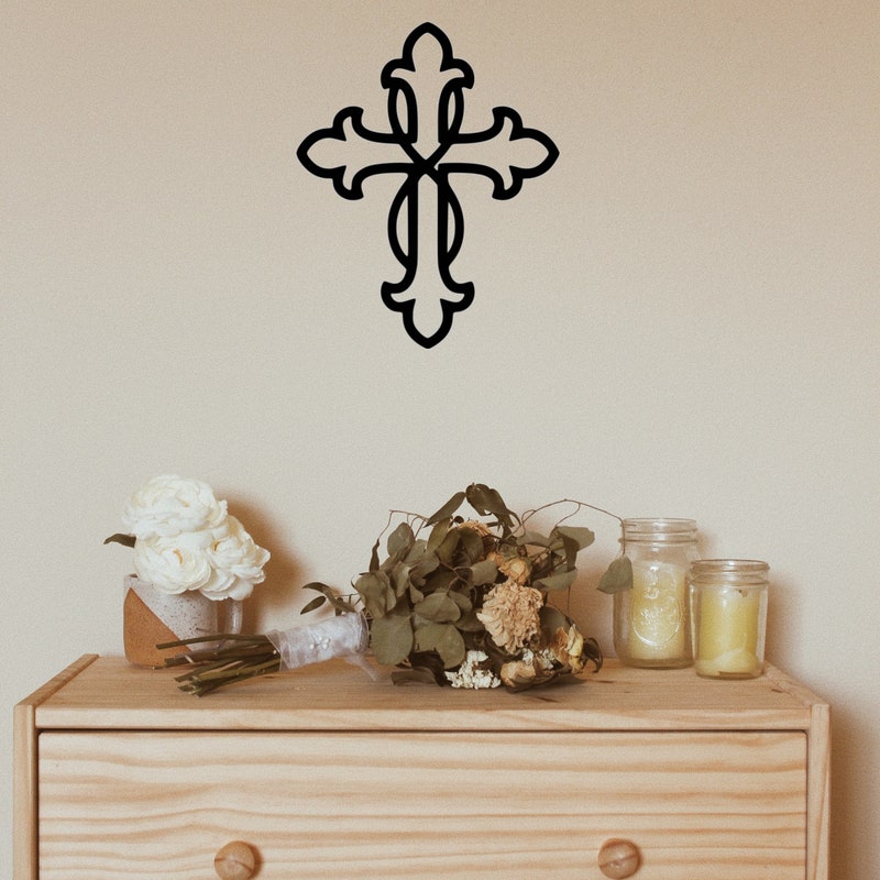 Cross Decal - Etsy