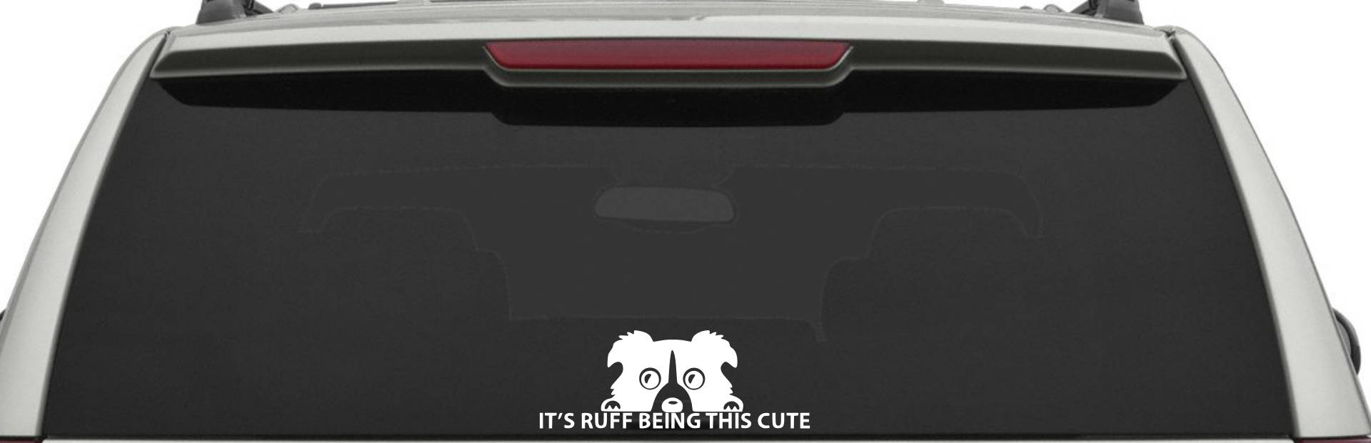 It's ruff being this cute decal sticker dog decal | Etsy