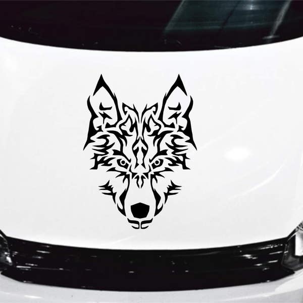 Wolf Wall Decal - Etsy