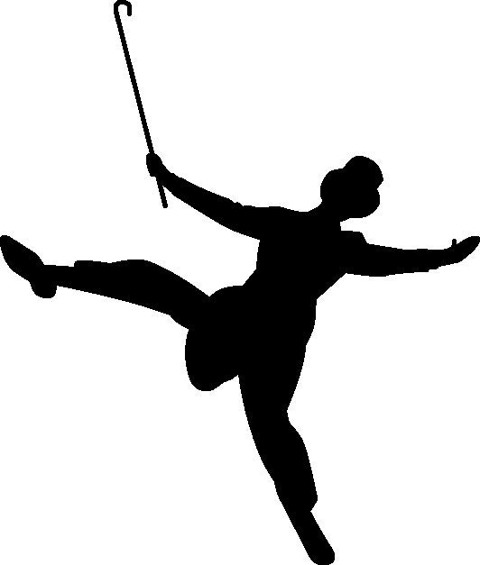 Top Hat and Tails Dance Decal Sticker 22 by Decaltheory on - Etsy