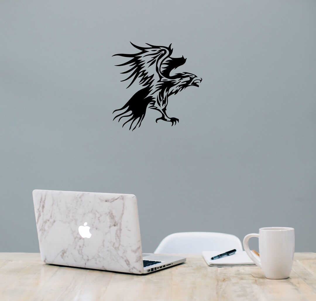 Eagle Decal Sticker Hawk Decal Sticker Bird Decal Sticker by ...