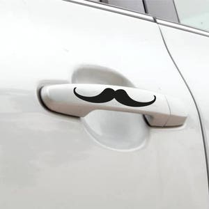 Mustache Decal | Mustache Sticker | Static Cling Decal by Decaltheory ...