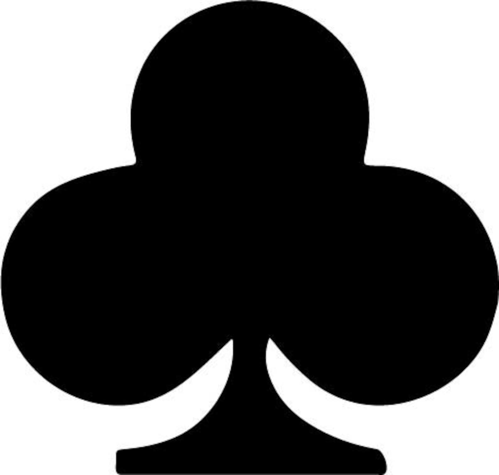 Card Suit Symbols Decal Sticker Game Decal by Decaltheory on - Etsy