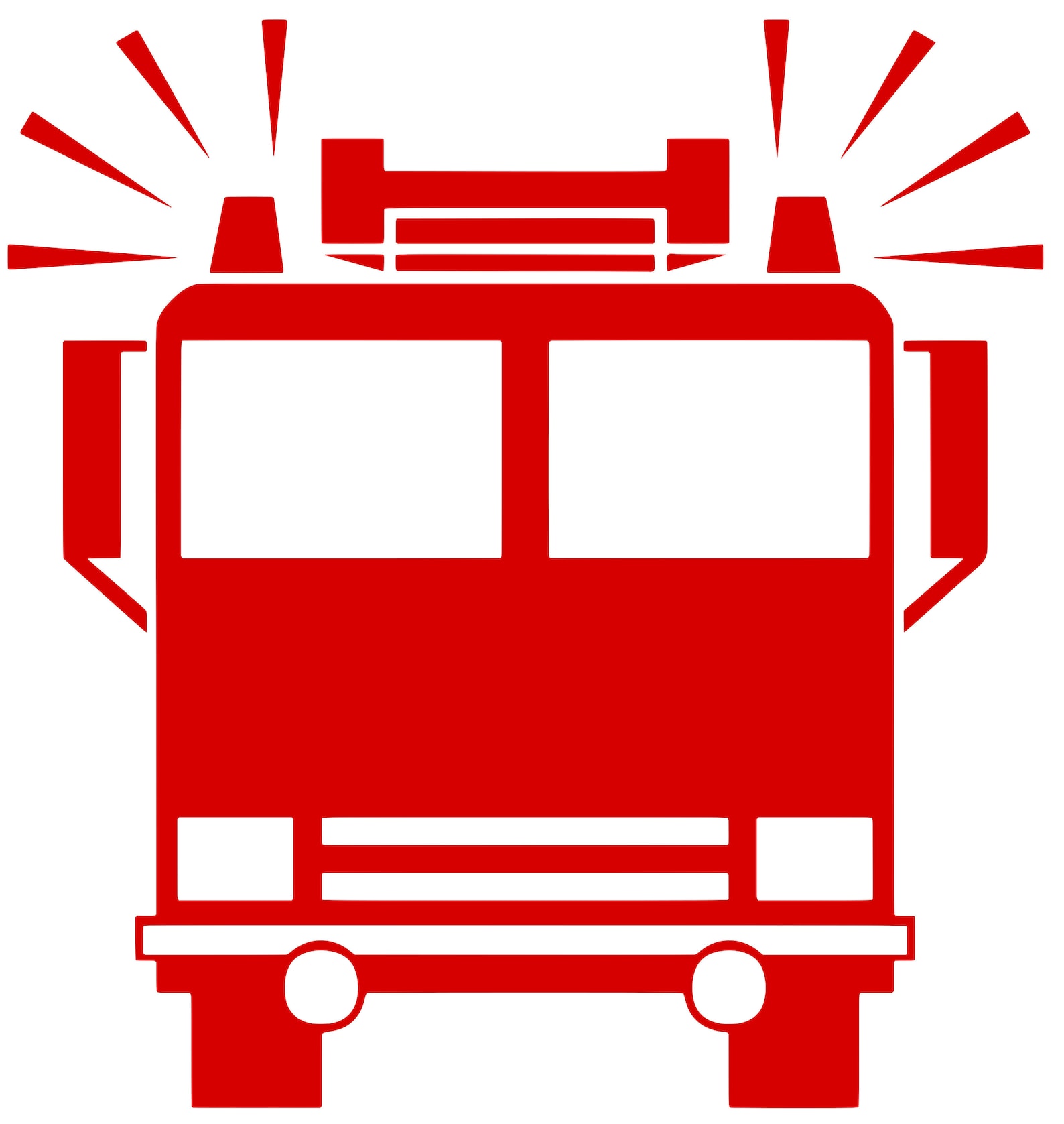 Firetruck decal sticker fire truck decal sticker by | Etsy