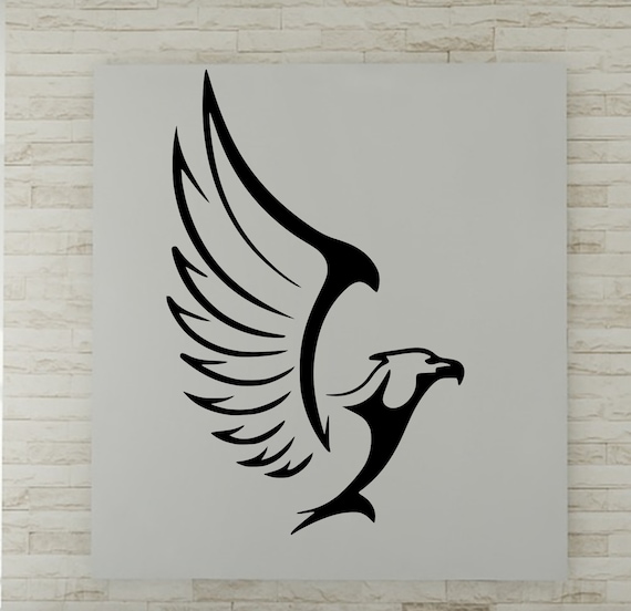 Falcon Decal Falcon Sticker by Decaltheory on Etsy | Etsy