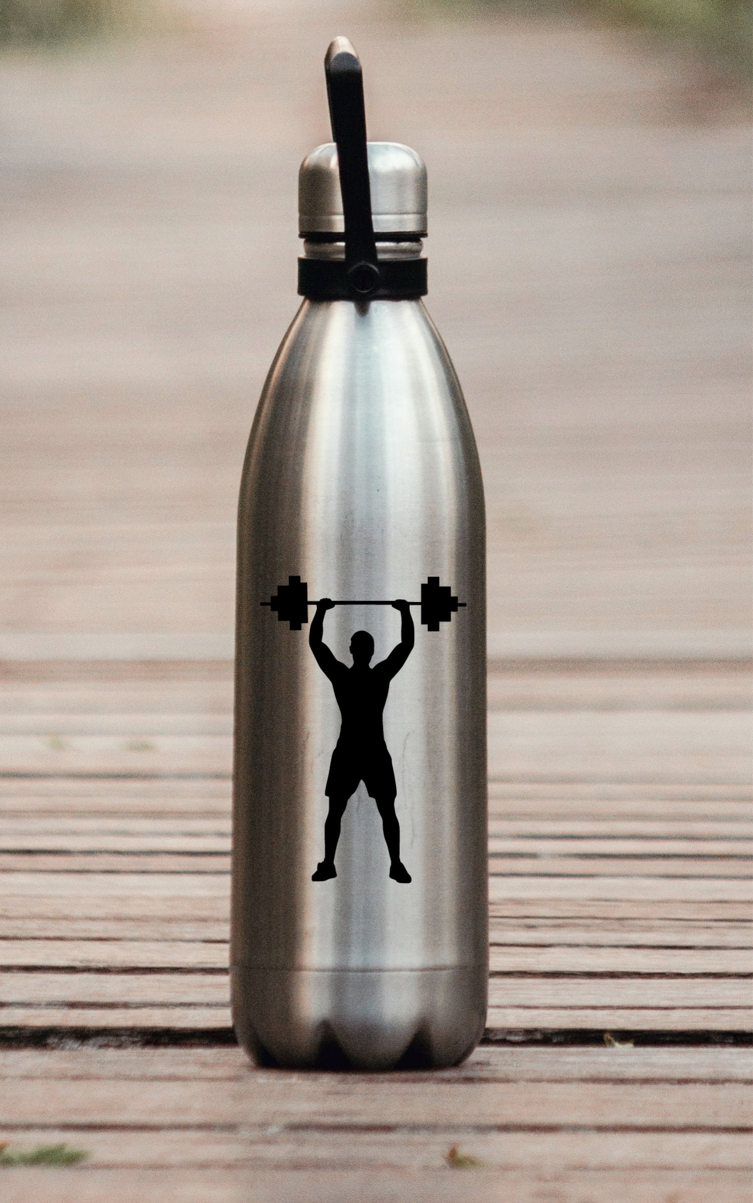 Deadlift decal sticker workout decal sticker by DecalTheory | Etsy