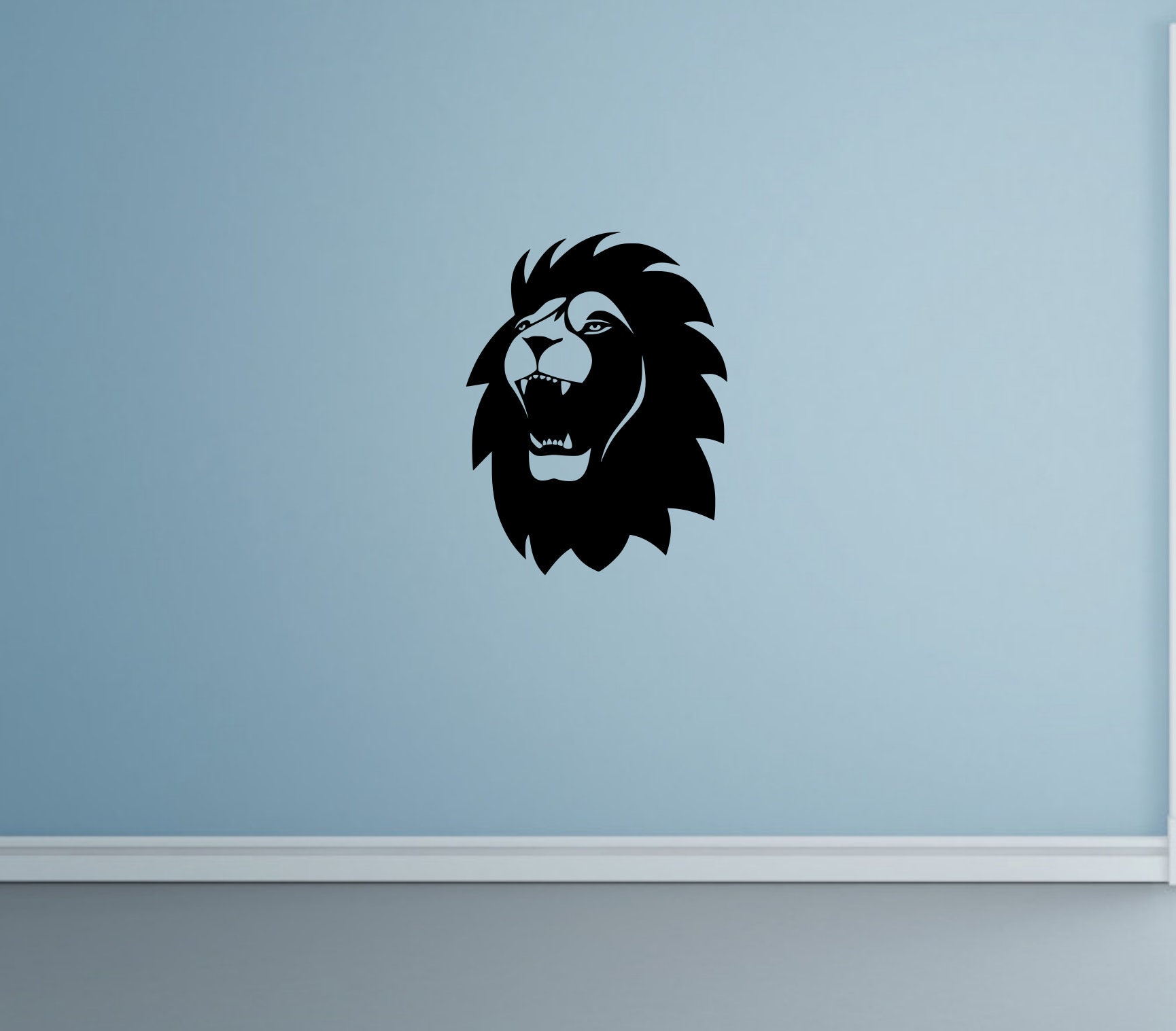 Roaring Lion Decal Lion Sticker by Decaltheory on Etsy - Etsy