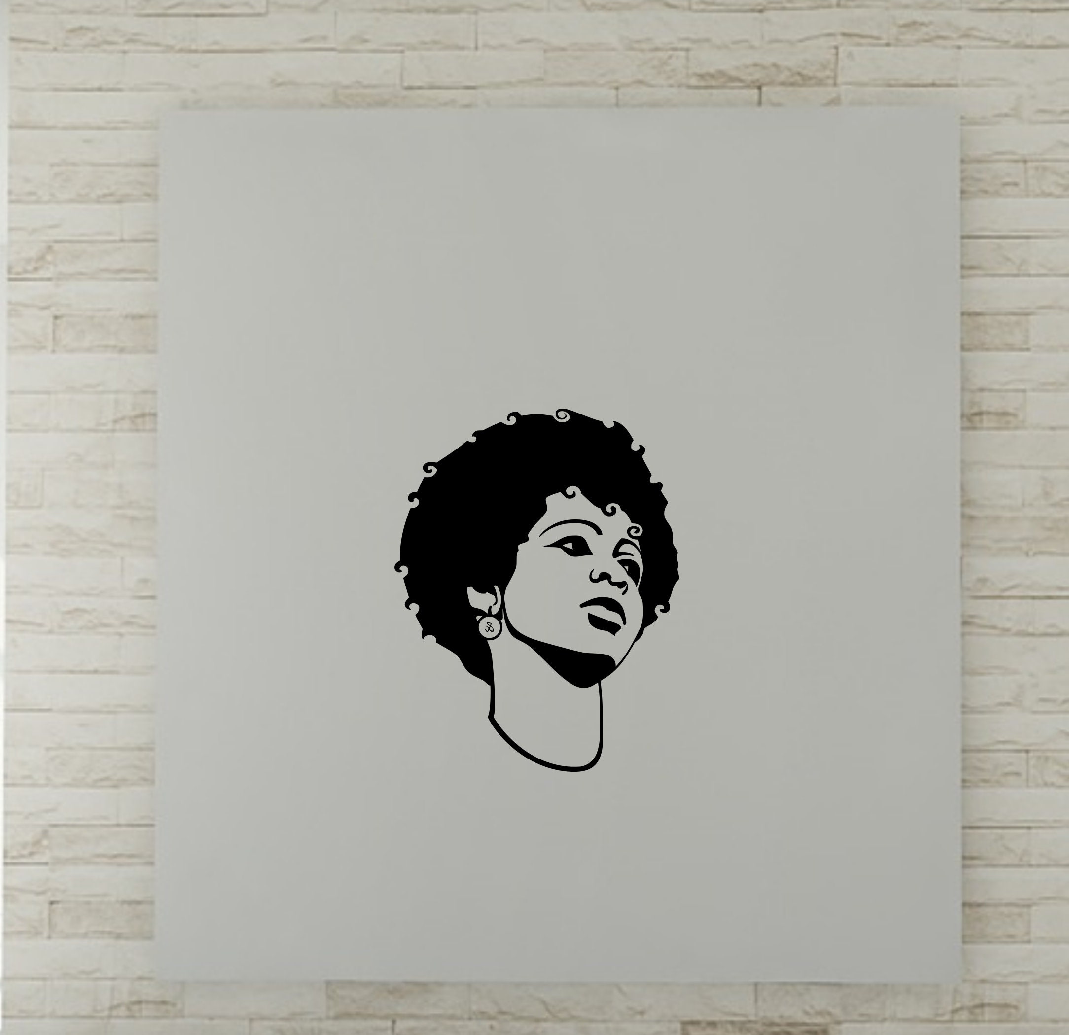 Beautiful woman decal woman decal | Etsy