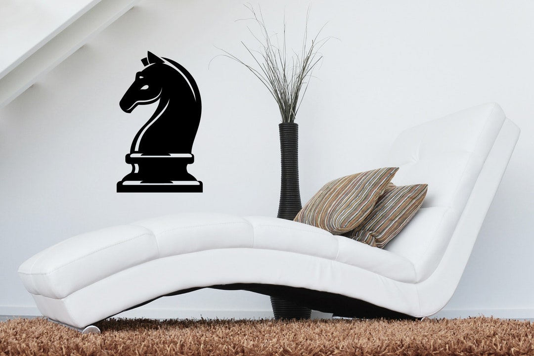Chess Decal Knight Decal | Chess Knight Decal Sticker by Decaltheory on ...