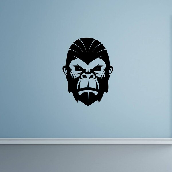 Gorilla Window Decal - Etsy