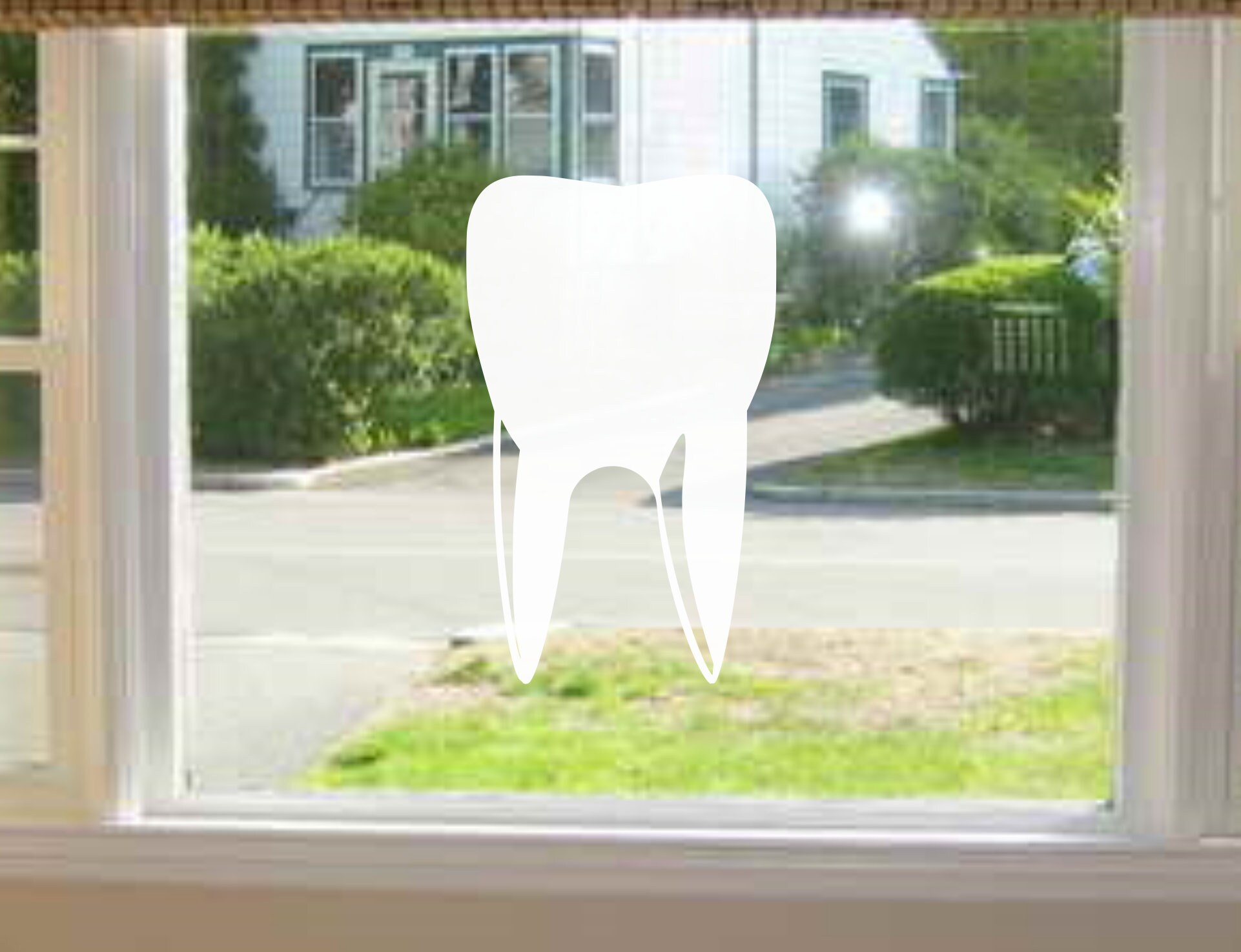 Giant Tooth Decal Sticker by Decaltheory on Etsy - Etsy