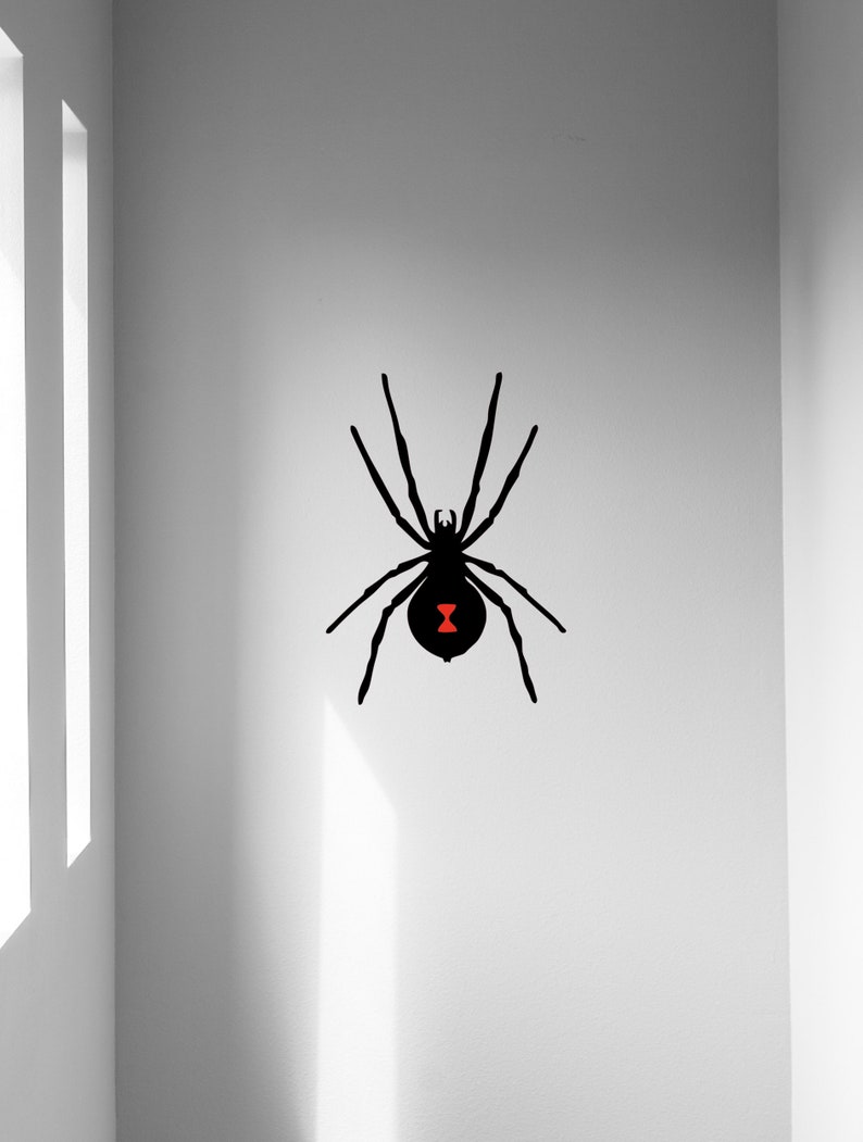 Black Widow Spider Decal | Spider Sticker | Black Widow Spider Sticker ...