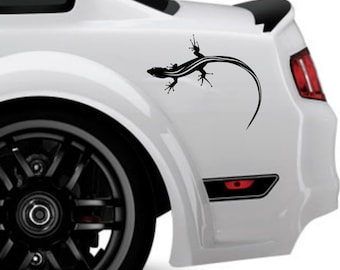Lizard Window Decal - Etsy