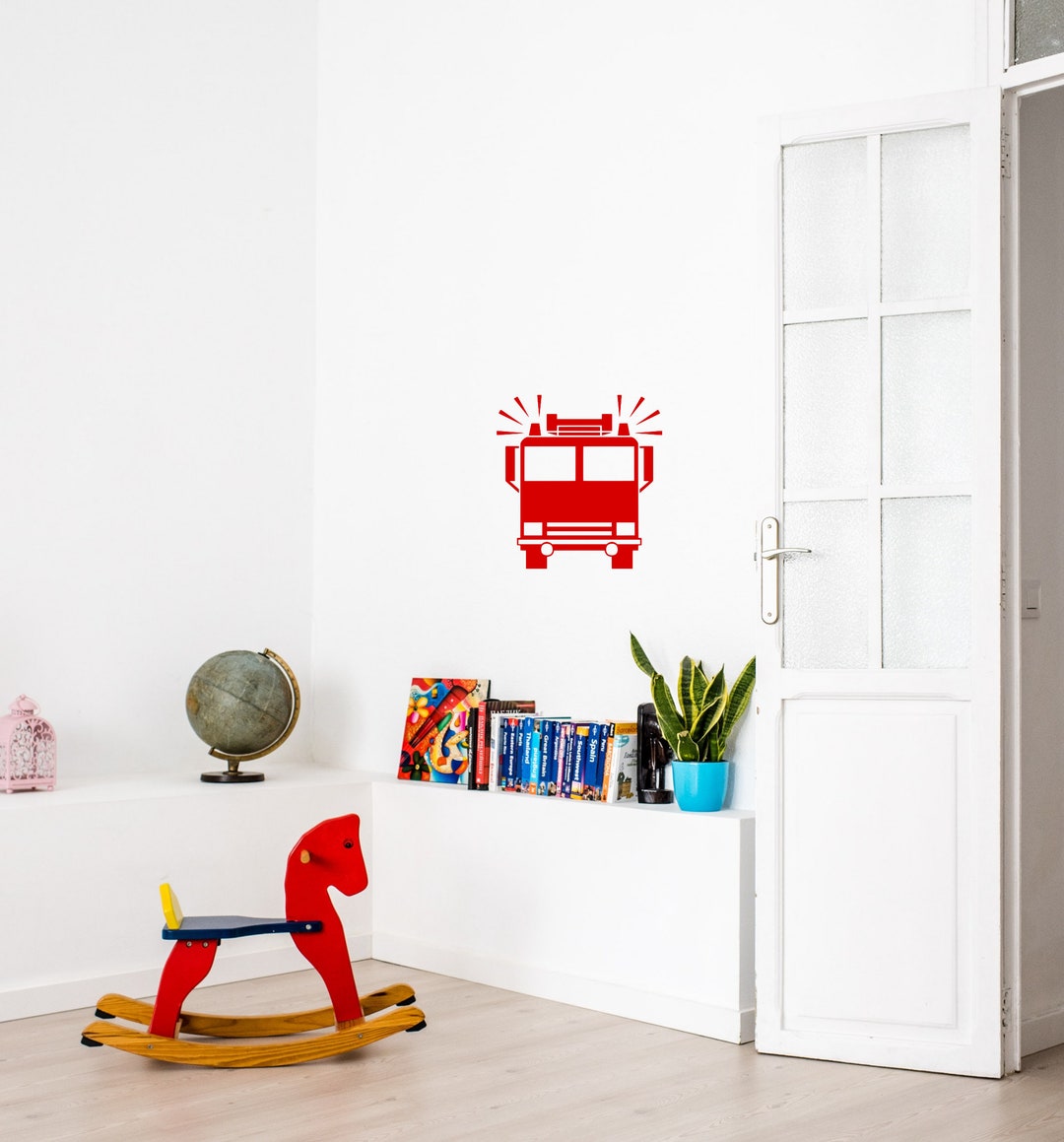 Firetruck Decal Sticker | Fire Truck Decal Sticker by Decaltheory on ...