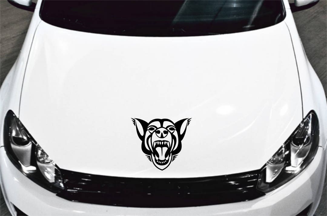 Vicious Barking Dog Decal Sticker Dog Sticker by Decaltheory on Etsy - Etsy