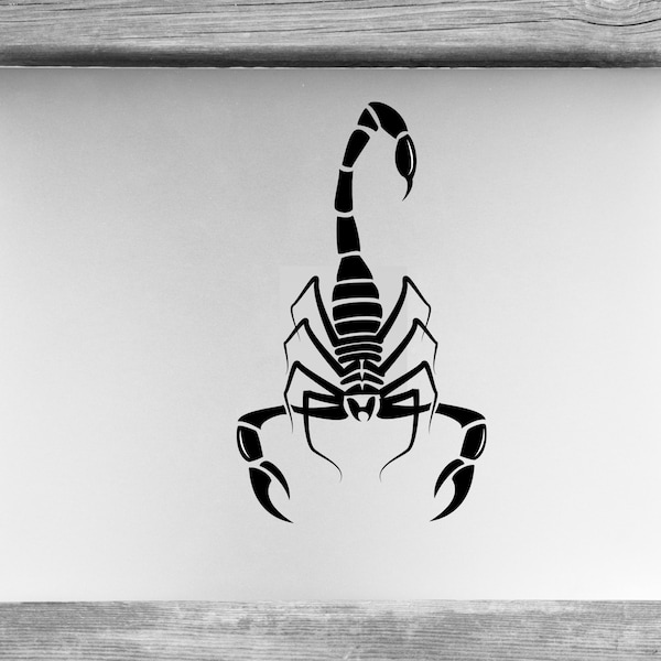 Scorpion Car Decal - Etsy