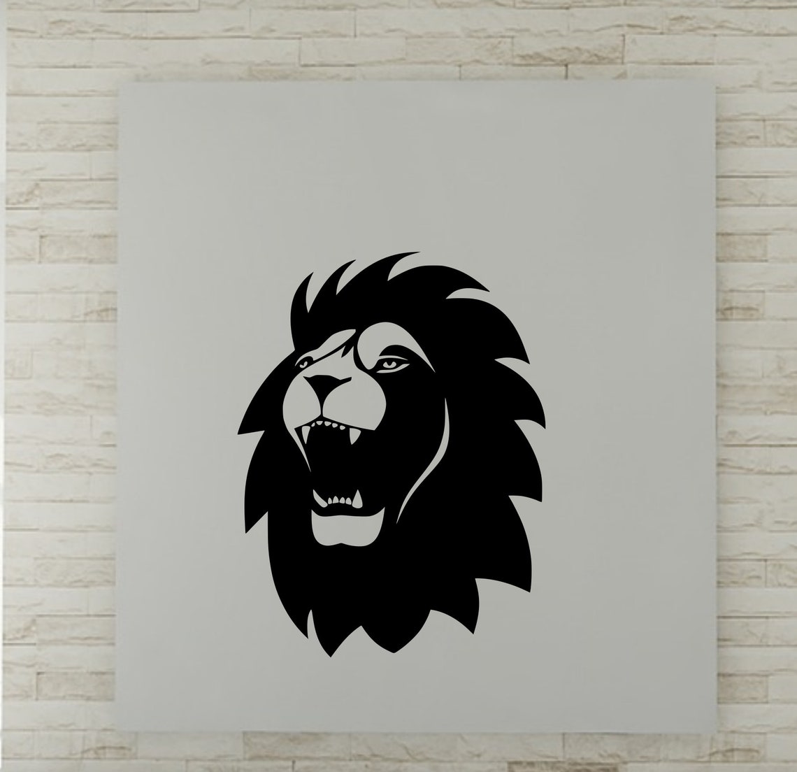 Roaring Lion Decal Lion Sticker by Decaltheory on Etsy - Etsy