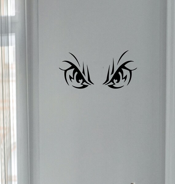 Monster Eyes Decal Sticker by Decaltheory on Etsy - Etsy