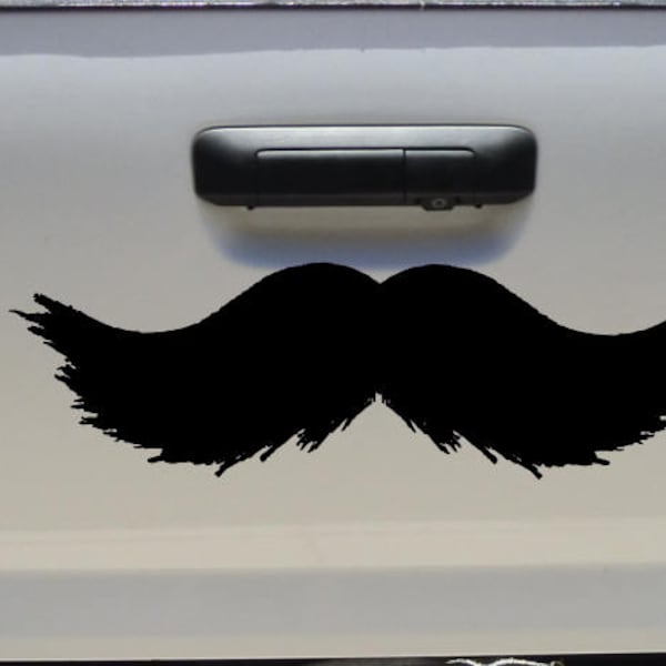Mustache Decal - Etsy