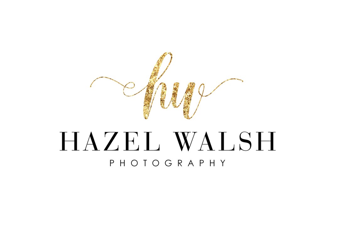 Gold Logo Glitter Logo Calligraphy Logo Photography Logo Lash Logo ...