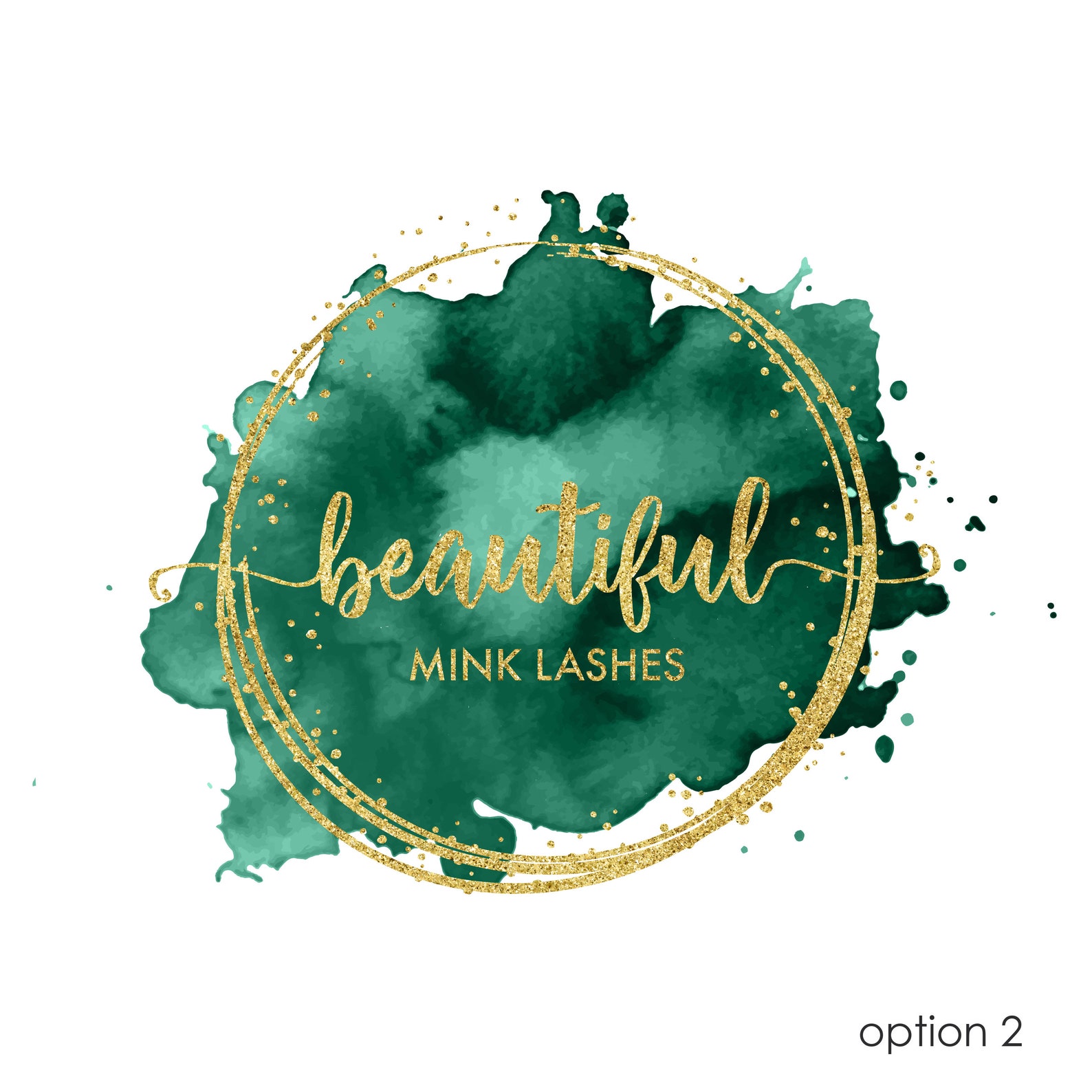 Watermark Splash Brush Elegant Watercolor Calligraphy Flowers - Etsy
