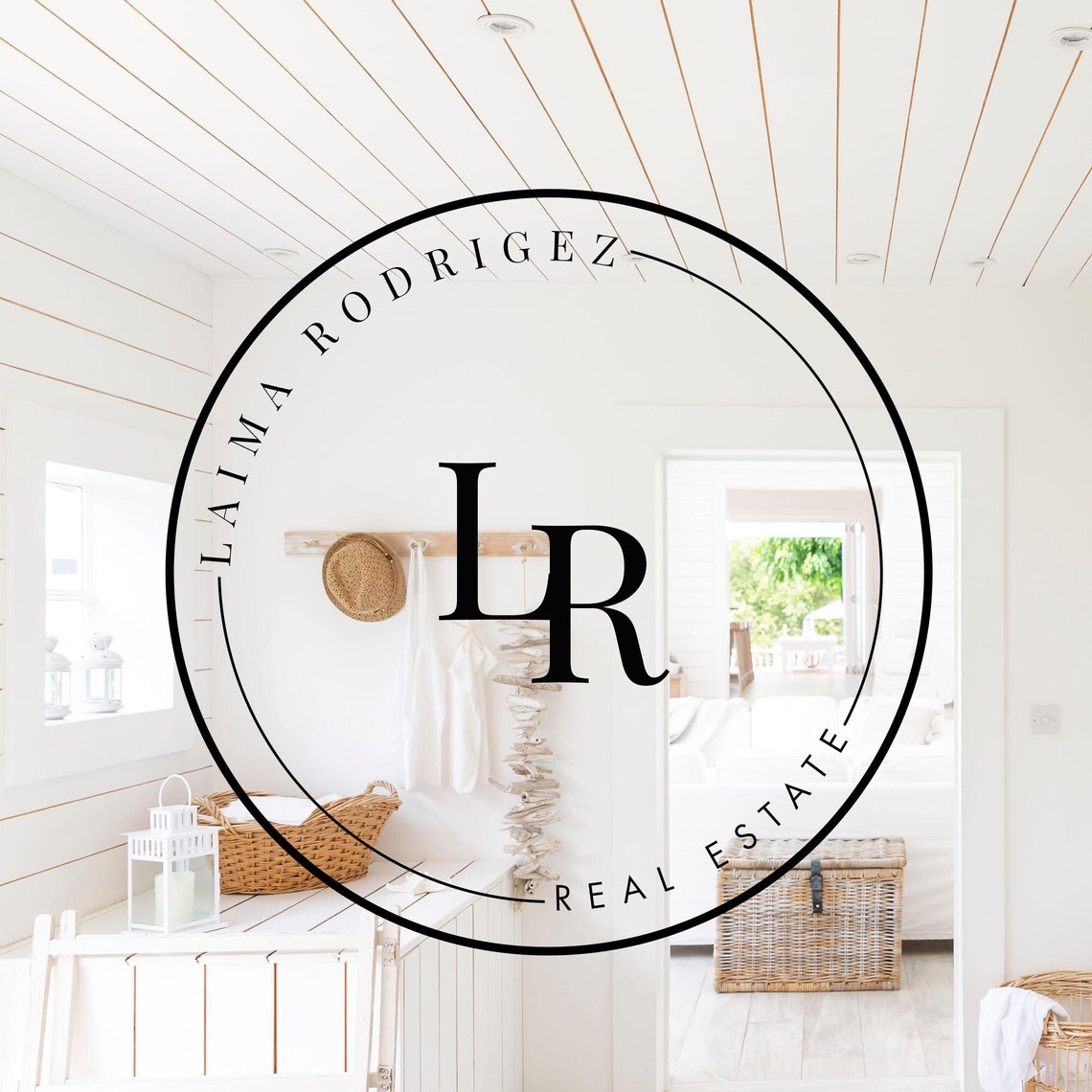 Initial Initials Signature Design Realtor Logo Realtor | Etsy