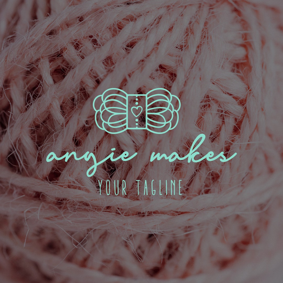 Craft Logo, Handmade Business Logo, Handicraft Logo, Crochet Logo, Knit ...
