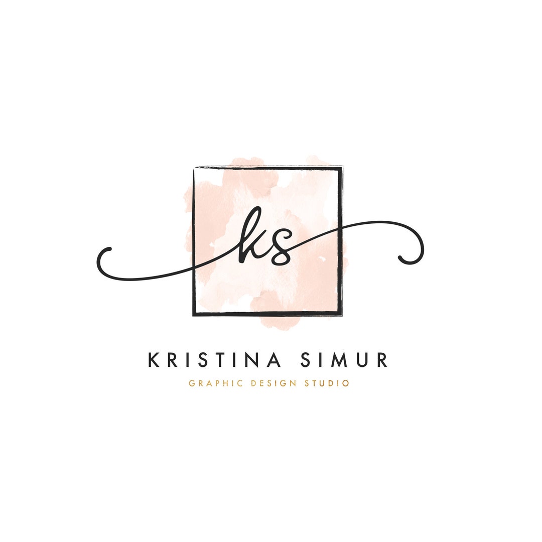 Luxe Gold Calligraphy Logo Design, Luxury Fancy Gold Circle Logo Design ...