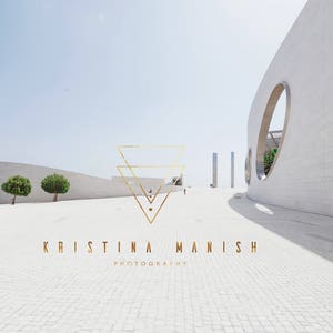 Gold Photography Lluxe Faux Triangle Gold Calligraphy Logo Design ...