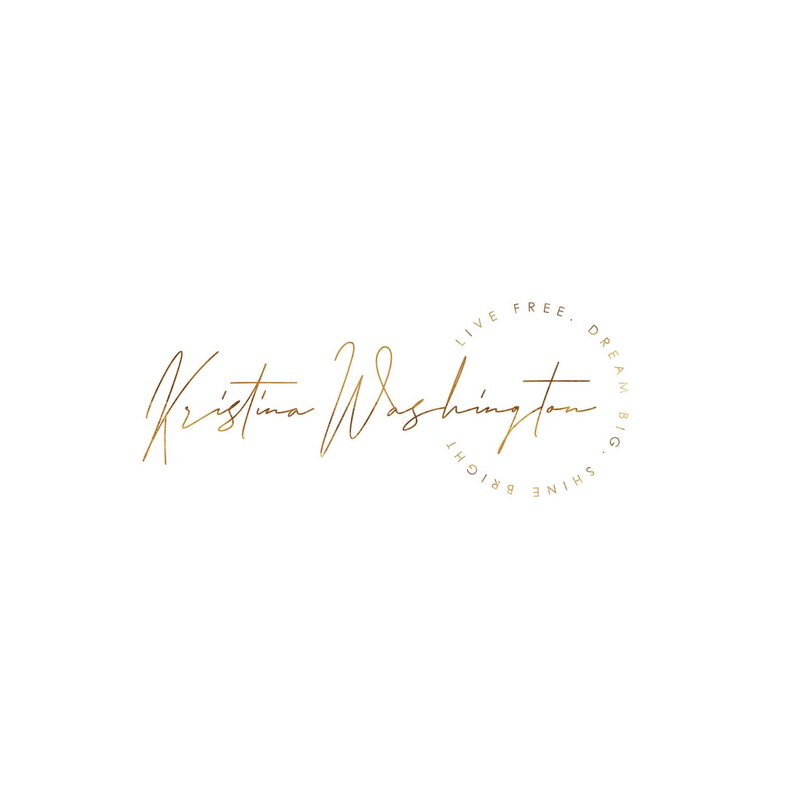 Fancy Logos - Fancy Logo - Logo Gold With Circle - Gold Logo Premaid ...
