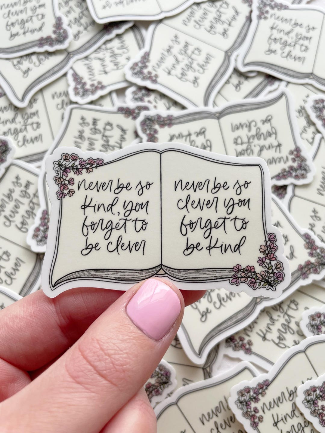 EVERMORE STICKER, Book Lover Sticker, Stanley Decal, Waterproof Sticker ...