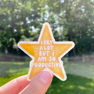 HOLOGRAPHIC STAR Sticker, Bestie Gift, Stanley Decal, Kindle Sticker ...